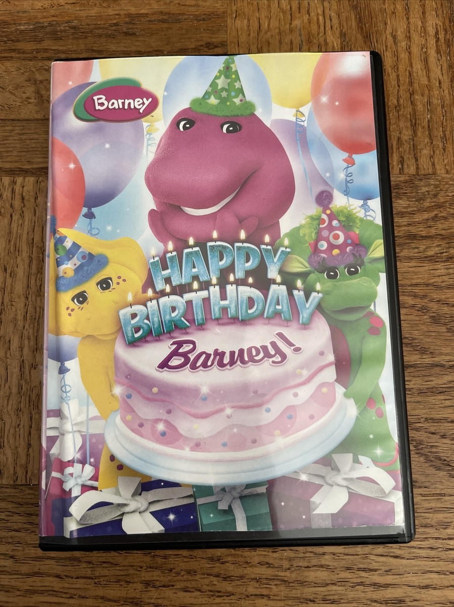 Happy Birthday Barney Dvd Barney Barneys Birthday VHS 1992 The Lyons