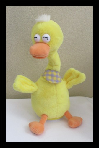 Marsjoy Interactive Duck Toy Long Neck Animated Singing 13" | eBay
