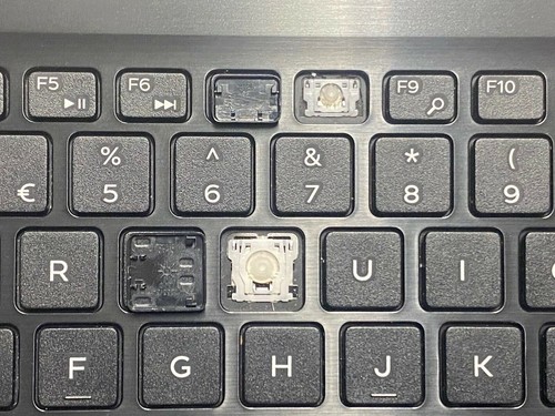 Dell Inspiron 5570 P75F Series BLACK UK Keyboard - 1 Key + Hinges ...