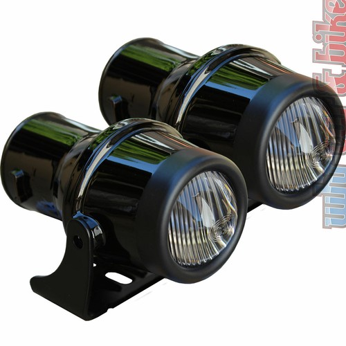 Hella Fog Lights Micro DE Complete Set 12V 55W H3 Universal Black Round ...