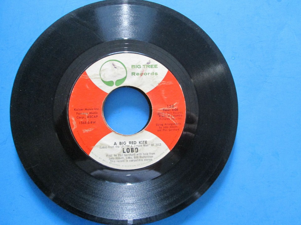 Lobo A Big Red Kite/Don't Expect Me To Be Your Friend Big Tree Records ...