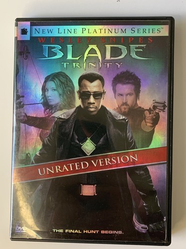 Blade: Trinity DVD. Wesley Snipes, Jessica Biel, Ryan Reynolds. Extra ...