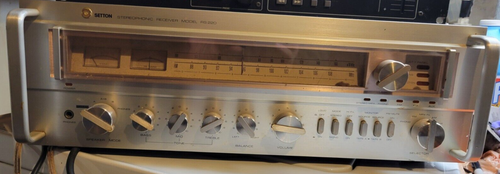Vintage Setton Stereo Receiver Model RS-220 | eBay