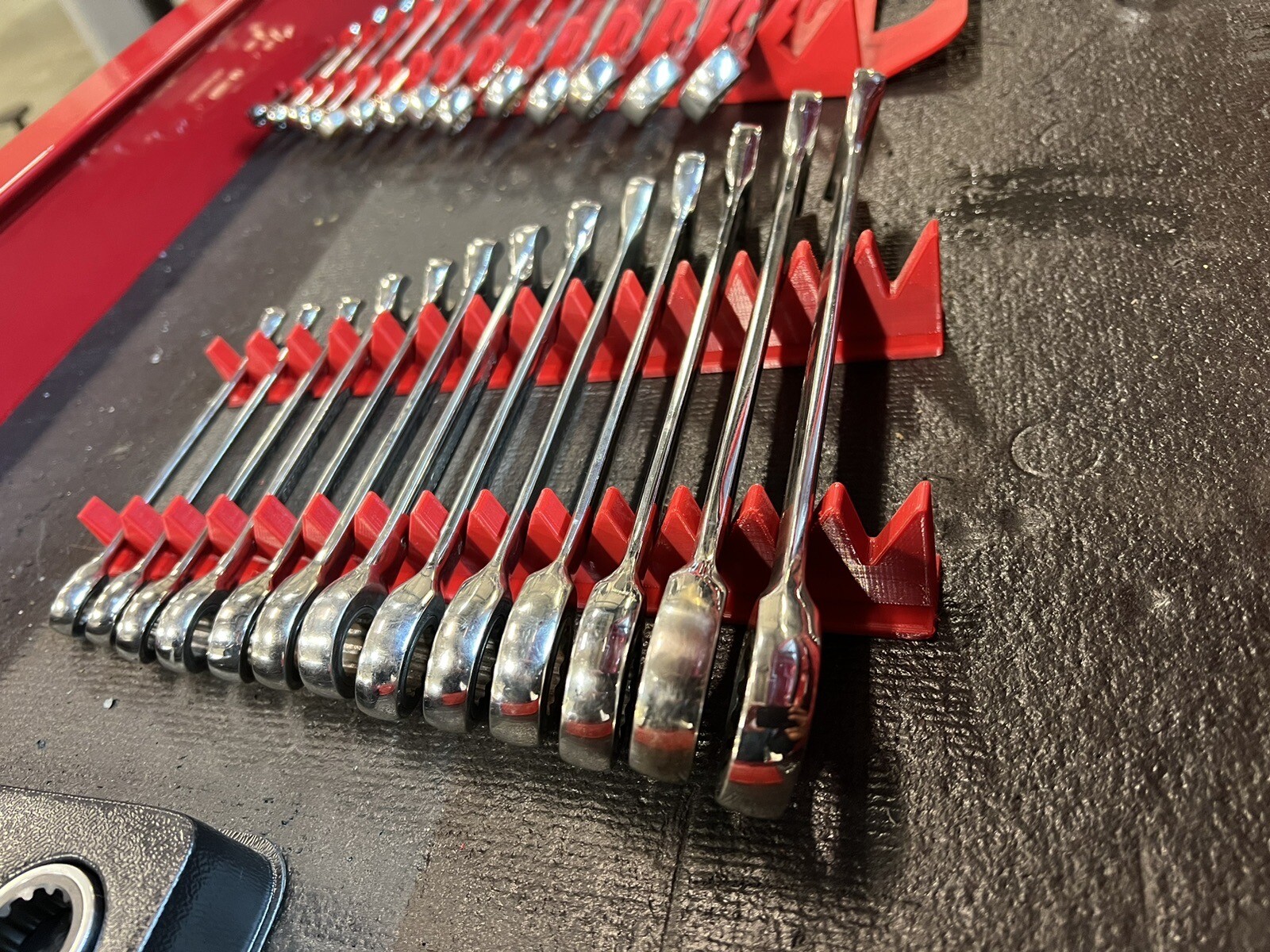 Shark Teeth Spanner Rack | Spanner Holder | Wrench Rack | Drawer ...