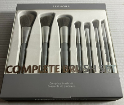 Sephora Complete Brush Set 7-Piece Face & Eye Brush Set *NEW/SEALED* | eBay