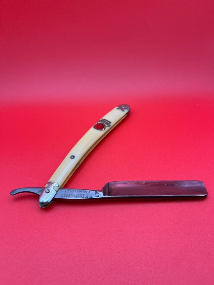 Vintage Straight Razor - Anton Wingen Red Point - Shave Ready | eBay