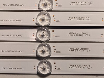 Sony MBL-65030D018SN0R/MBL-65030D018SN0L LED Backlight Strips (20) XBR ...