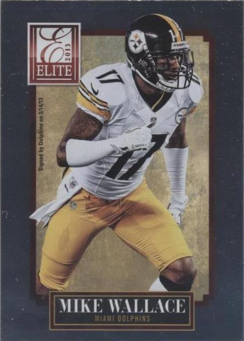 2013 Panini Elite - Mike Wallace #54 for sale online | eBay