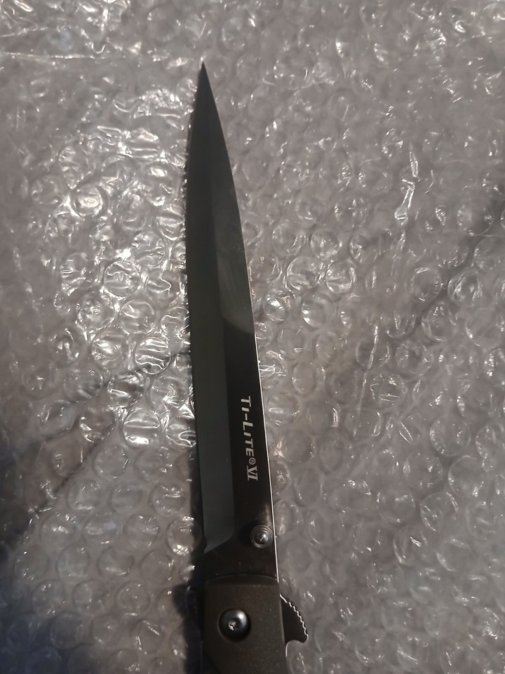 Cold Steel Ti-Lite 6 Zytel Handle Od Green Coyote Tan Aus 8 Folding ...