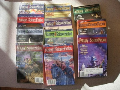 Vintage Set of 11 Complete Year of 2000 Fantasy & Science Fiction ...
