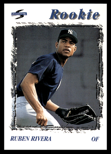1996 Score Ruben Rivera #263 New York Yankees Rookie MLB Baseball | eBay