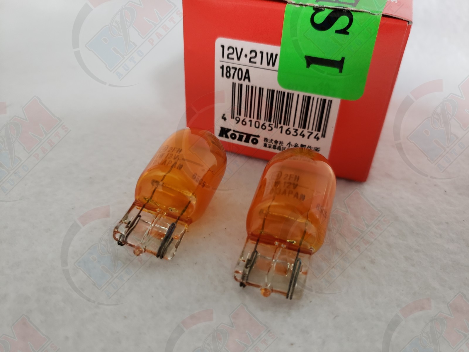 Genuine KOITO 12V 21W Turn Signal Halogen Light Amber 7440NA T20 bulb ...