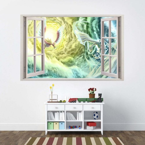 Sky Pokemon 3D Window Wall Sticker Decal H97 | eBay