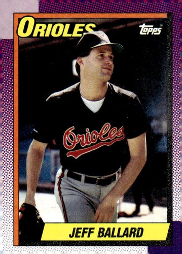 1990 Topps #296 Jeff Ballard - Baltimore Orioles | eBay