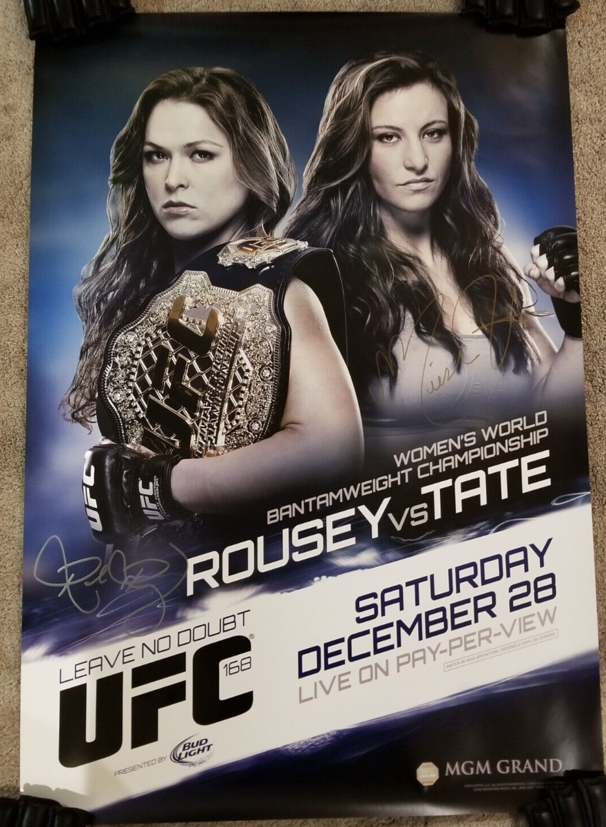 Poster Rousey Vs Tate 2