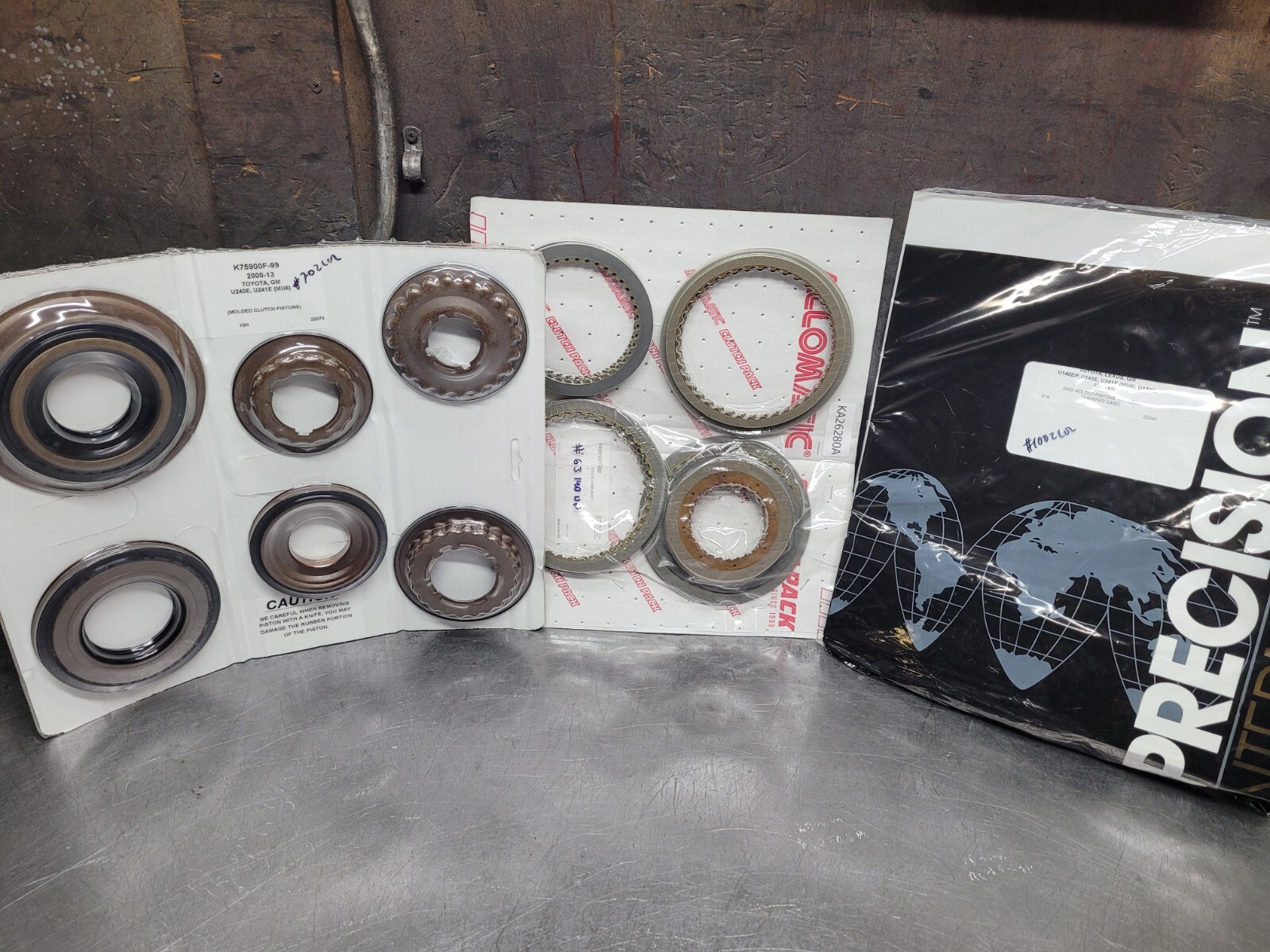 U240E/U241E TRANSMISSION TOYOTA REBUILD Kit & PISTONS 2000 - UP 4 ...