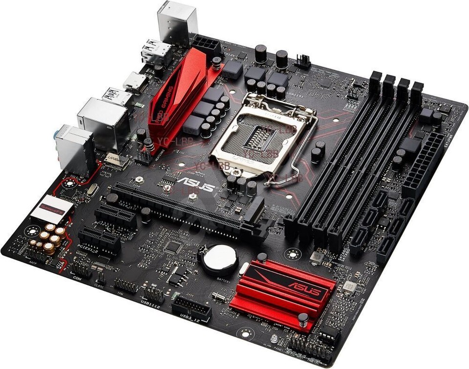 ASUS B150M PRO GAMING Intel B150 motherboard LGA1151 micro ATX ddr4 ...