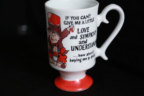 Arnart Smug Mugs Sympathy & Understanding Get Me A Drink Smug Mug | eBay