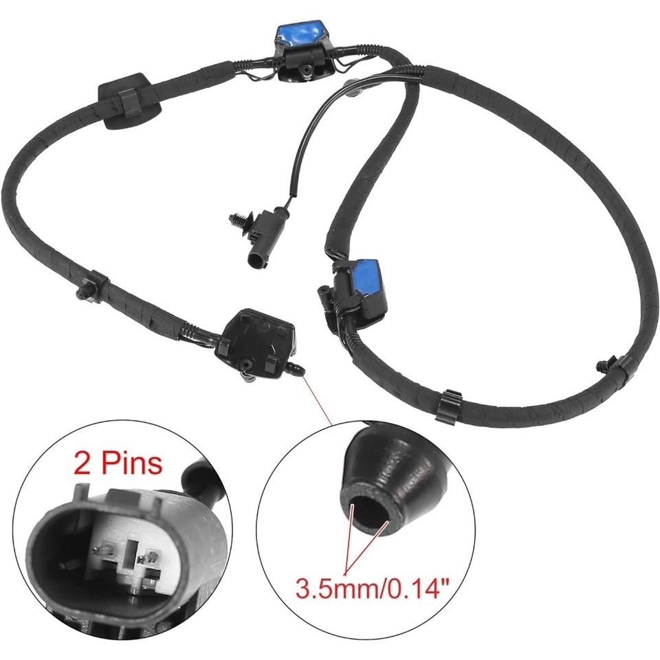 Windshield Washer Nozzle Spray Jet fit BMW X3 F25 X4 F26 61667213281 ...