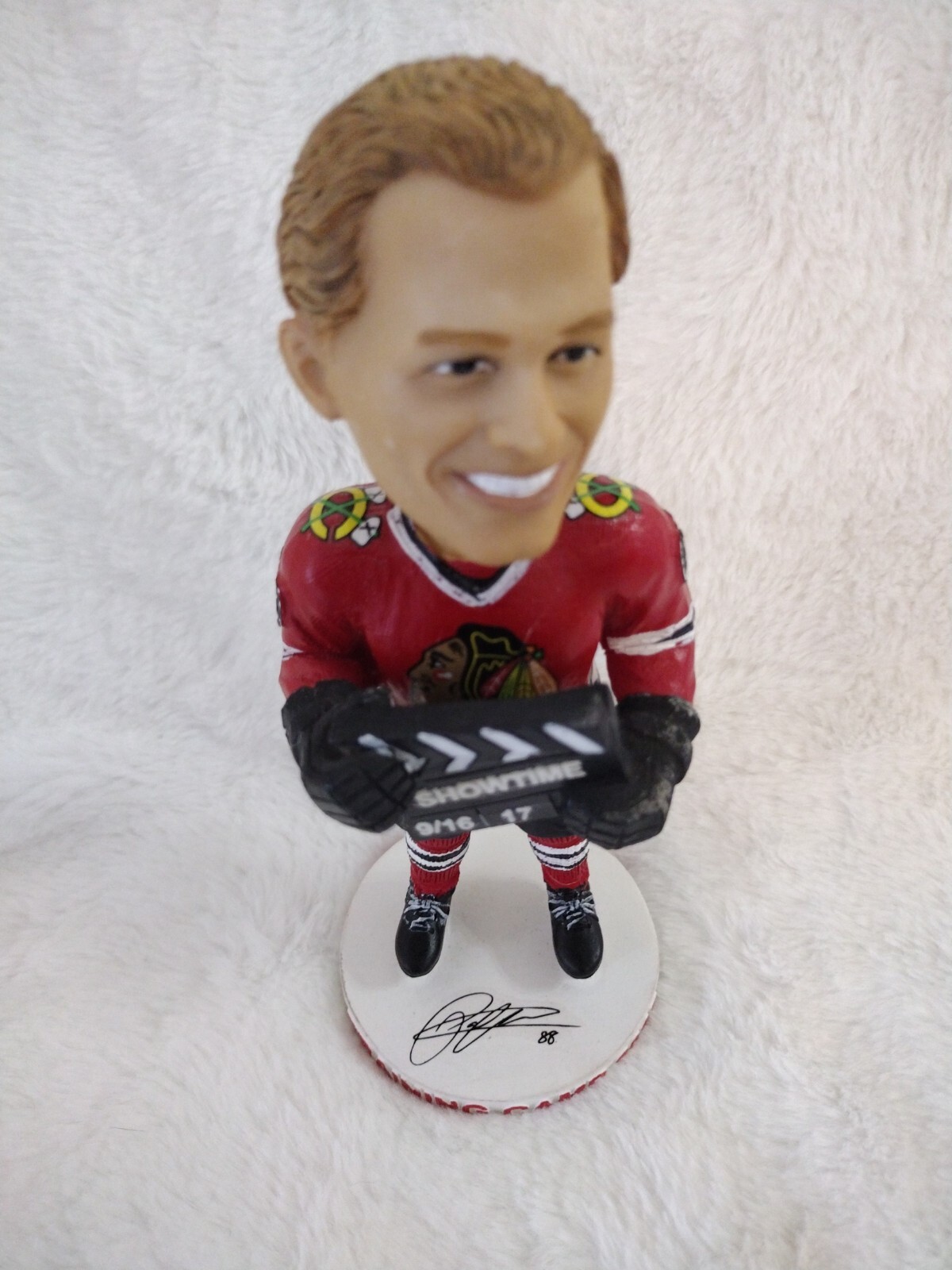 Chicago Blackhawks Patrick Kane Showtime 88 Bobblehead 2017 Training ...