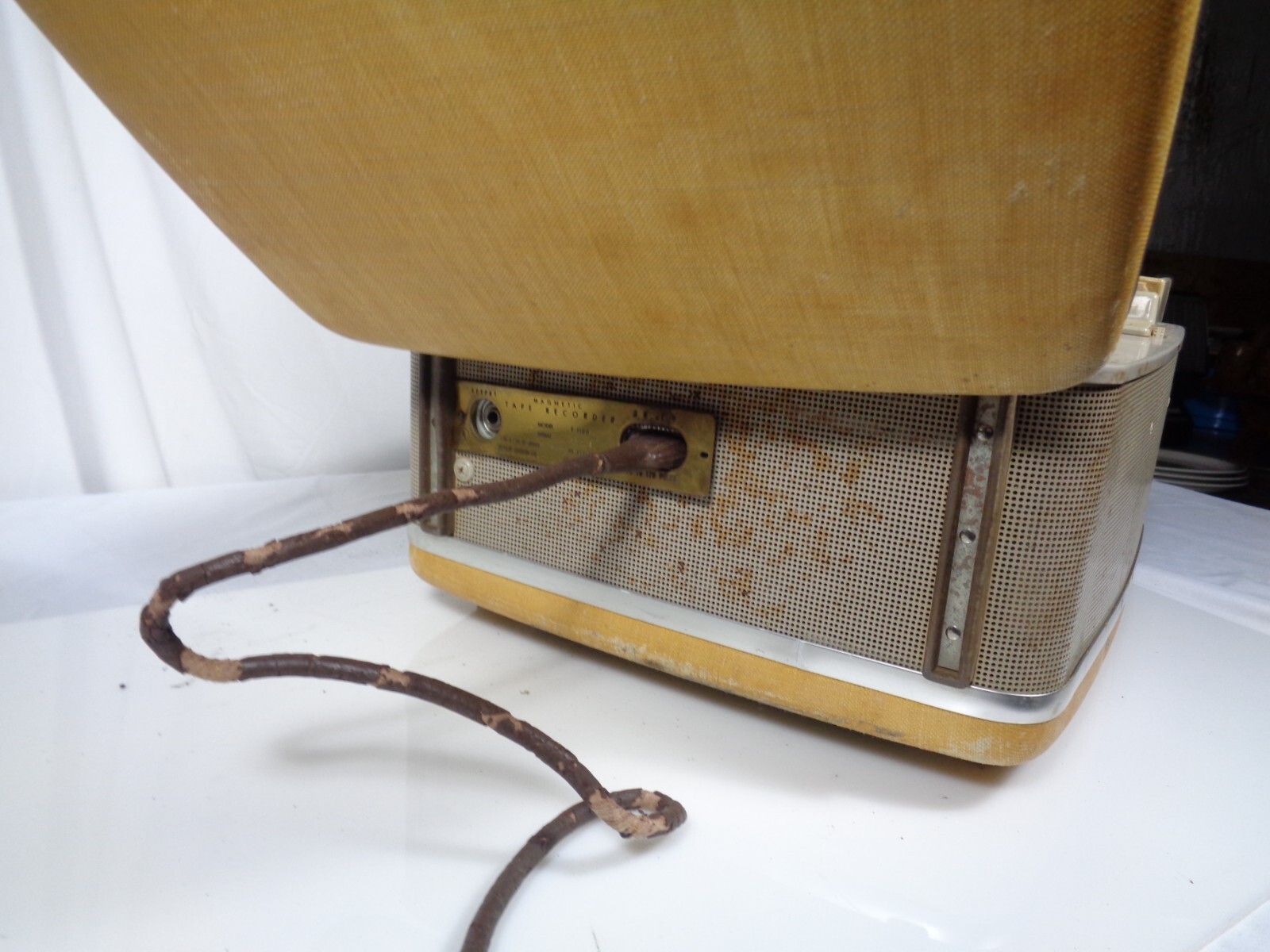 Vintage Revere Camera Reel to Reel Magnetic Tape Recorder Player T-1100 ...