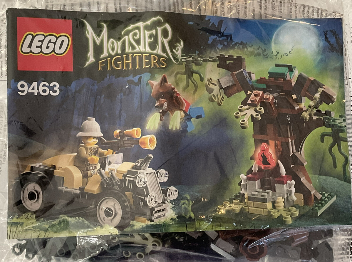 LEGO Monster Fighters Werewolf Swamp Sealed Bags No Box 9463 | eBay