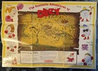 The Fantastic Adventures of Dizzy NES (Nintendo, 1992) Poster/MAP 16" X ...