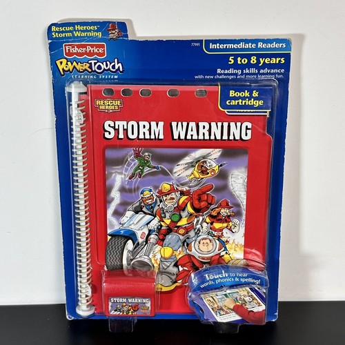 Fisher Price PowerTouch Rescue Heroes Storm Warning 5-8 Year Book ...