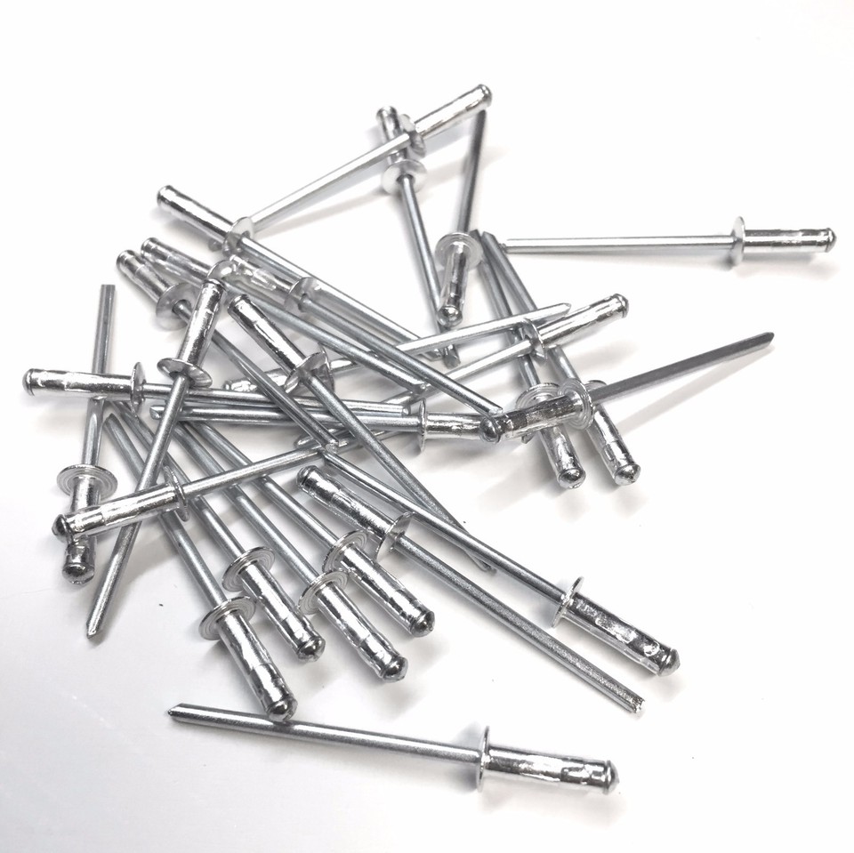 7/16" Aluminum Dzus Button / Springs / Tab Plate / Free Rivets 20 Piece ...