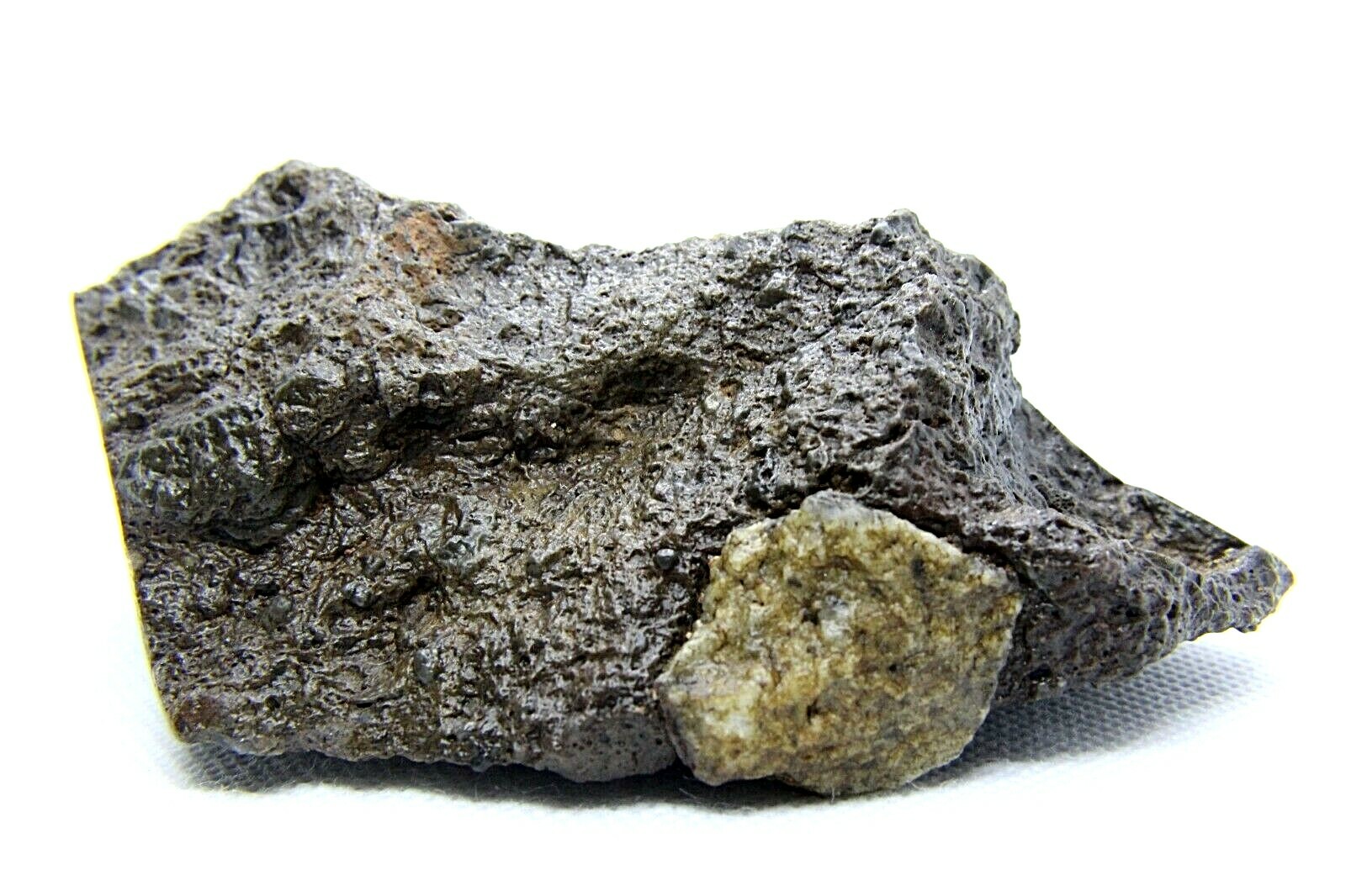 METEORITE TISSERLITINE 001 LUNAR FELDSPATHIC REGOLITHIC, A PIECE OF THE ...