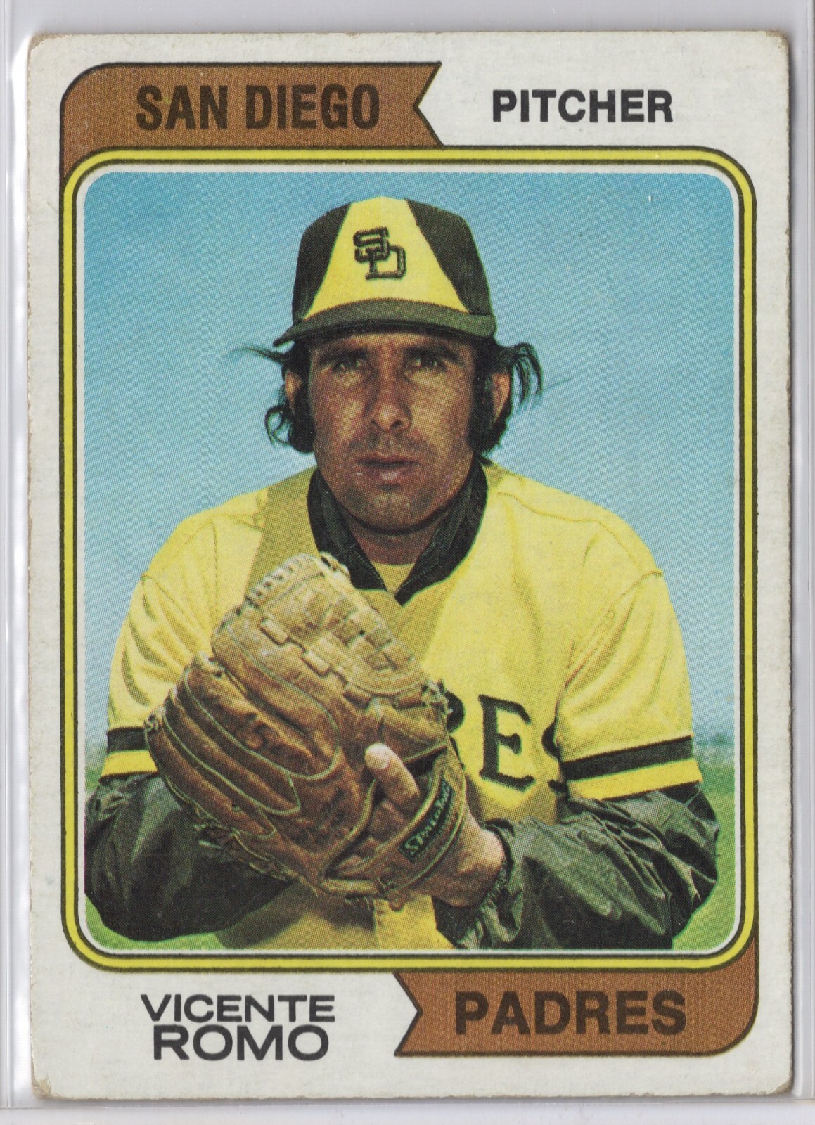 1974 TOPPS #197 VICENTE ROMO - SAN DIEGO PADRES | eBay