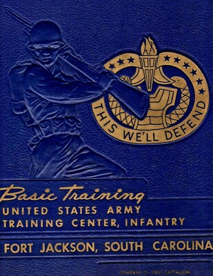 1961 Basic Training Yearbook Ft. Jackson SC Co. D, 1st Batt. - NAMES in ...