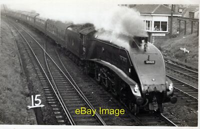 Photo 6x4 Railway Steam A4 4-6-2 60022 Mallard Craigentinny Signal Box ...