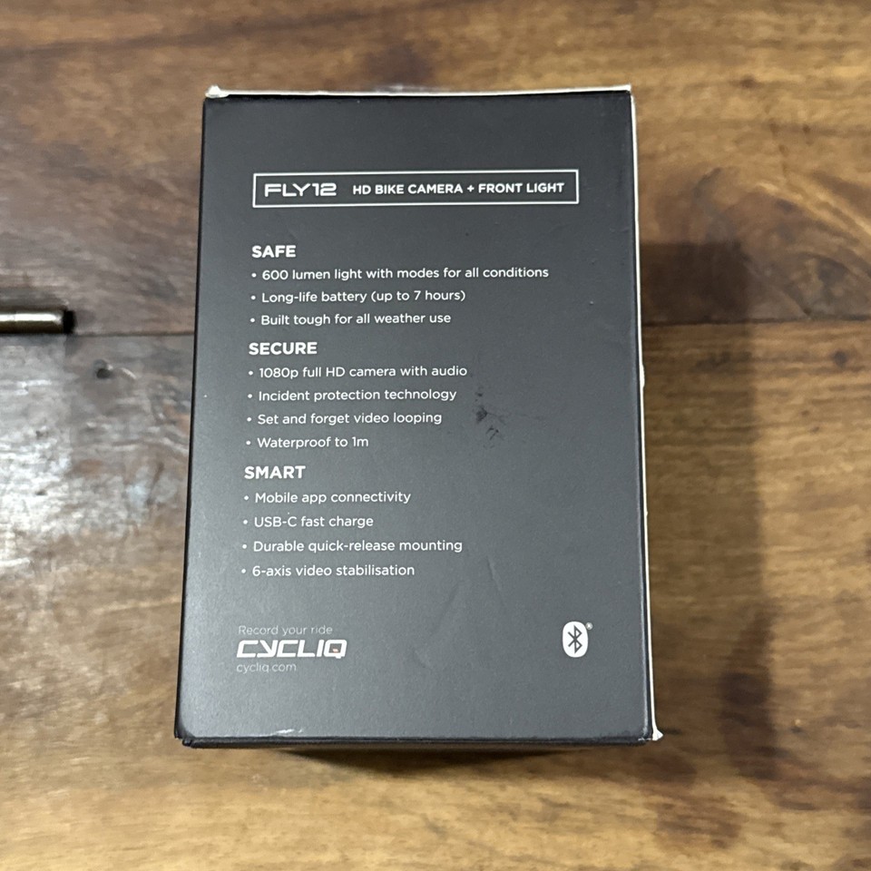 Cycliq FLY12 CE Front-Facing HD Bike Camera with Light | eBay UK