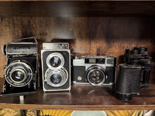 Old Camera Set junk | eBay