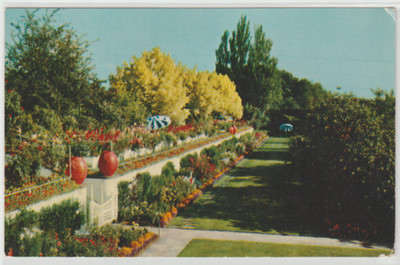 Portland, Oregon - Canyon Garden, Lambert Gardens Vintage Postcard 2J41 ...