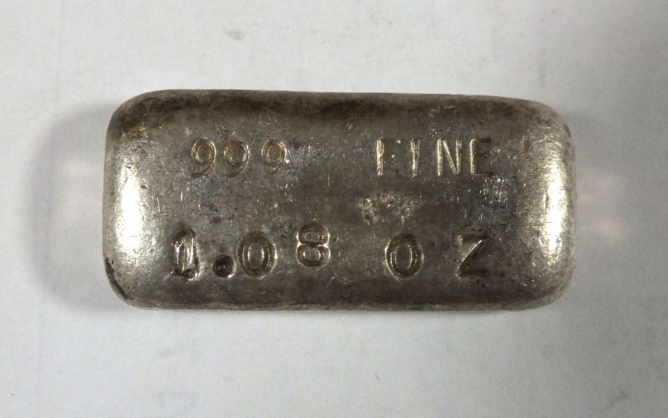 1 oz silver bar 0.999 - (Alexander Westerfield) - 1970's - (1.08 oz) | eBay