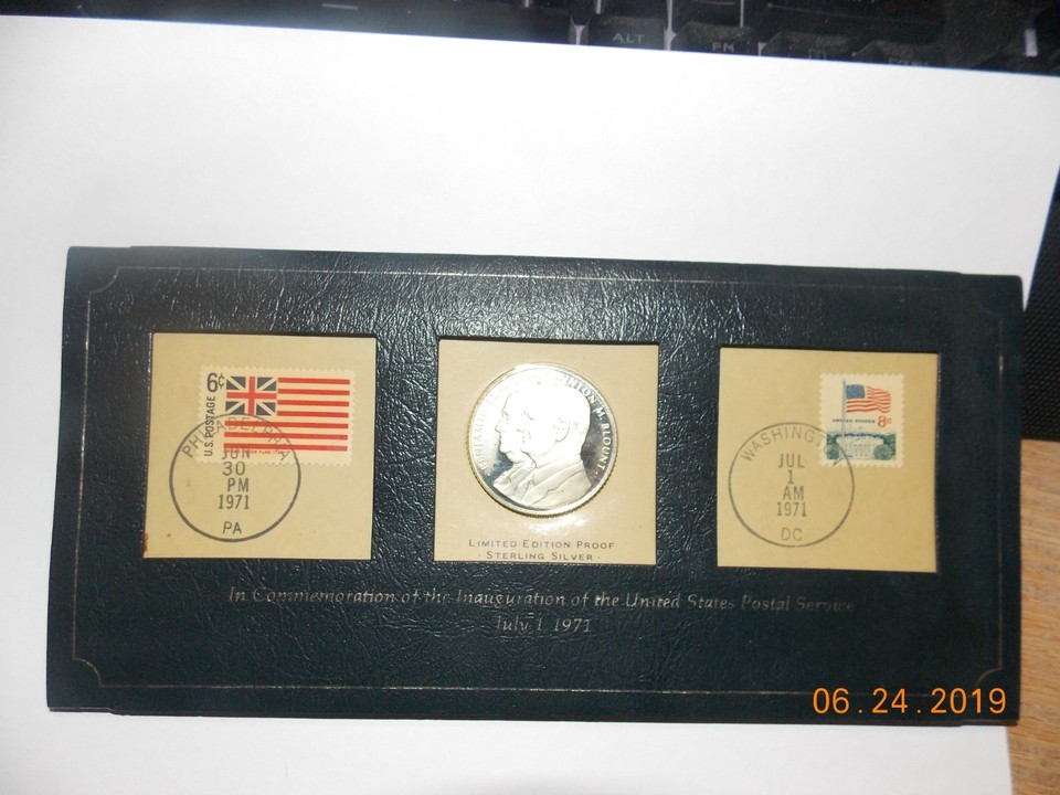 In Commemoration Of The Inauguration Of The US Postal Service July 1 ...