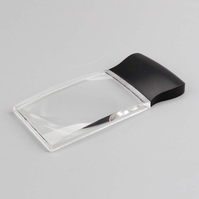 Lightweight Rectangular Handheld Magnifying Glass Pocket Handheld ...