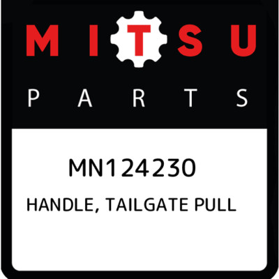 MN124230 Mitsubishi Handle, tailgate pull MN124230, New Genuine OEM ...