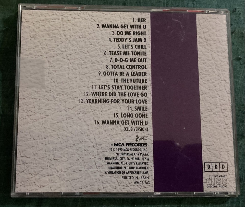 GUY - The Future - NM 1991 MCA Japan Import R&B CD - Teddy Riley, Aaron ...