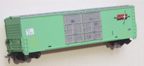 4339 HO DTI Detroit, Toledo and Ironton DD high cube box car | eBay