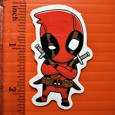 Deadpool Marvel Universe Pop Art Sticker Wall Window Car Laptop Phone ...