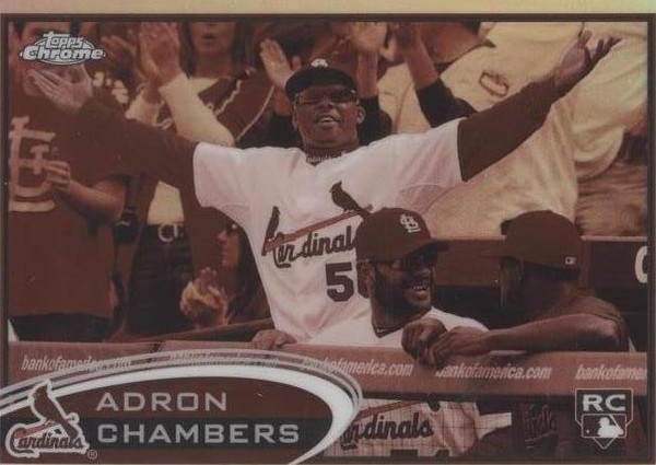 2012 Topps Chrome - Sepia Refractor #153 Adron Chambers /75 (RC) for ...
