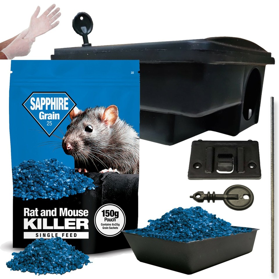 Lodi Sapphire Paste Bait Rat and Mouse Killer Poison Single Feed Rat ...