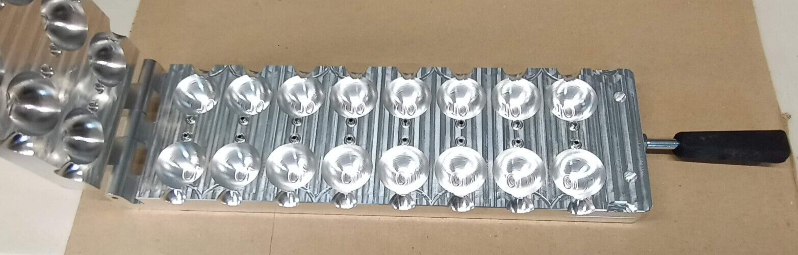 10 oz ( 16 Cavity ) Cannon Ball Deep Drop Weight Mold CNC Machined | eBay