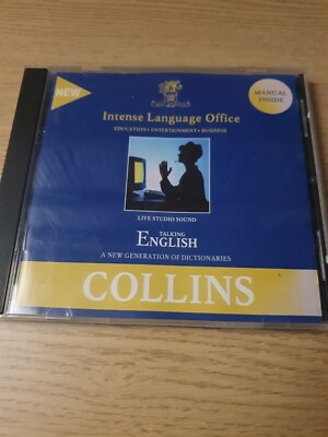 COLLINS ENGLISH TALKING DICTIONARY - INTENSE LANGUAGE OFFICE - PC ...