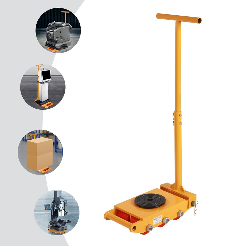 Machine Skate Machine Dolly Skate With Handle for Industrial Moving ...