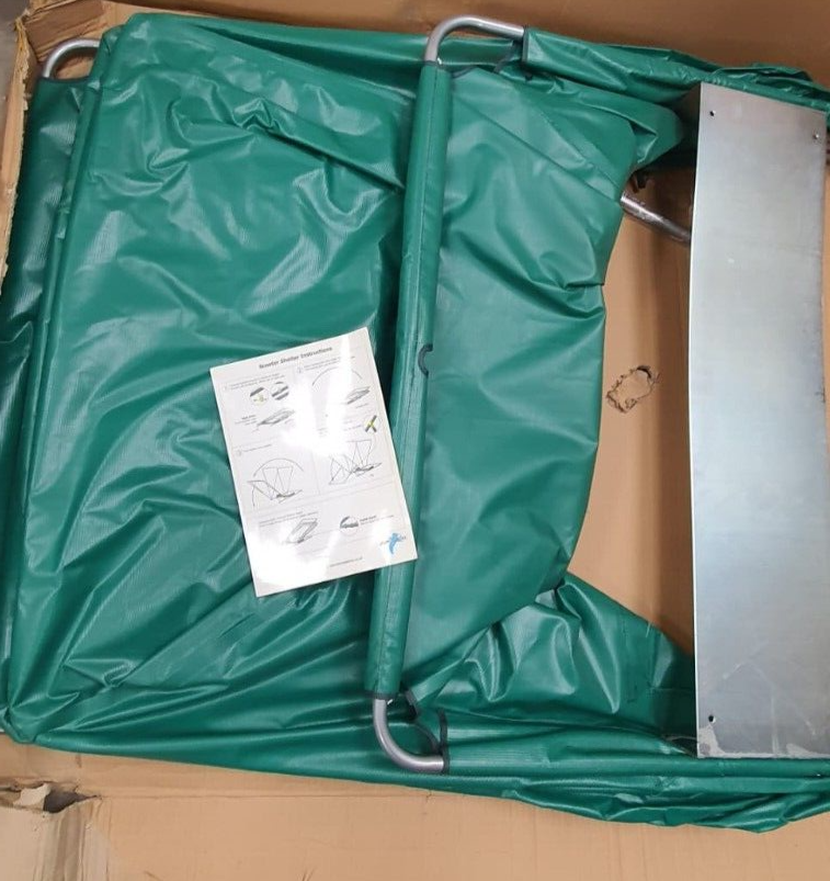 Simplantex Scooter Shelter Easy Folding & Lockable Green rrp £540 Inc ...