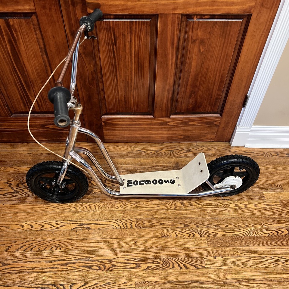 Vtg 1980’s Mongoose BMX Mini-Scoot Chrome Scooter Chrome With Drum ...